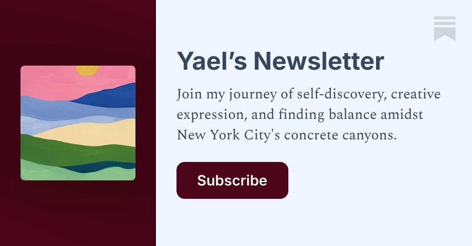 Yael’s Newsletter | Yael Shemer | Substack