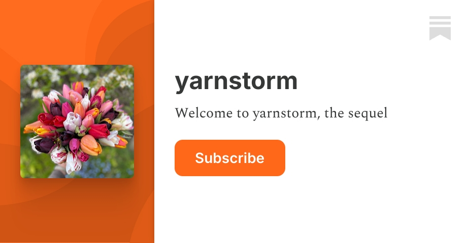 yarnstorm | Jane Brocket | Substack