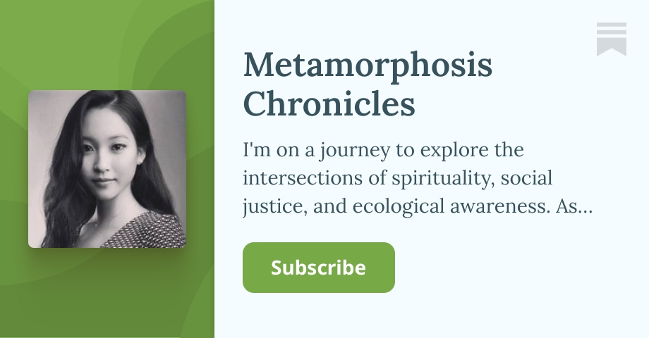 Metamorphosis Chronicles | Yerim Nam | Substack