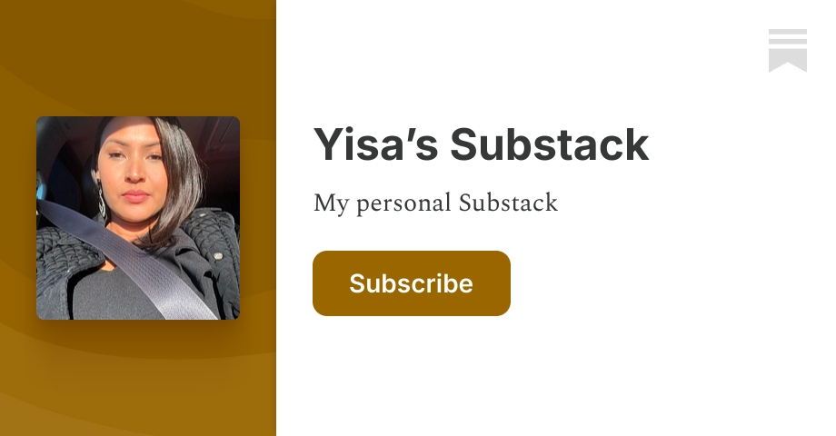 Yisa’s Substack | Yisa Bray | Substack