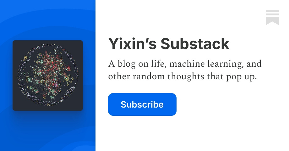 Yixin’s Substack | Yixin Tian | Substack