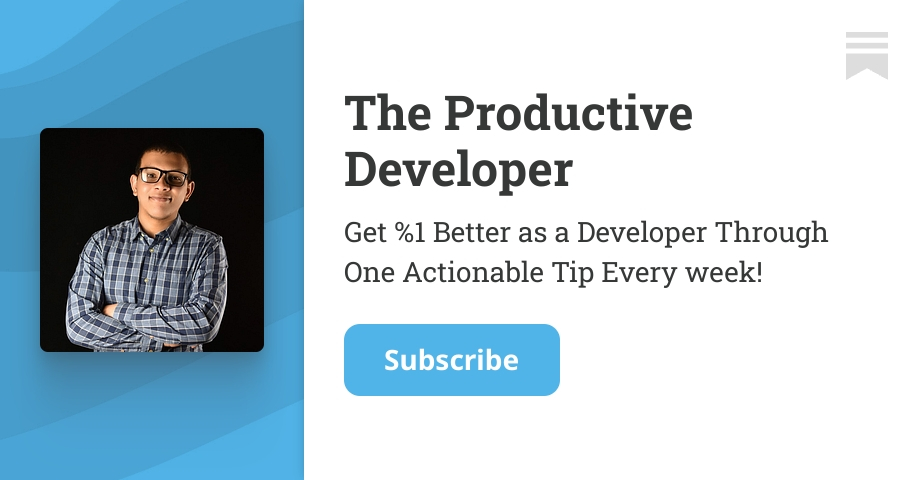 The Productive Developer | Charfaoui Younes | Substack