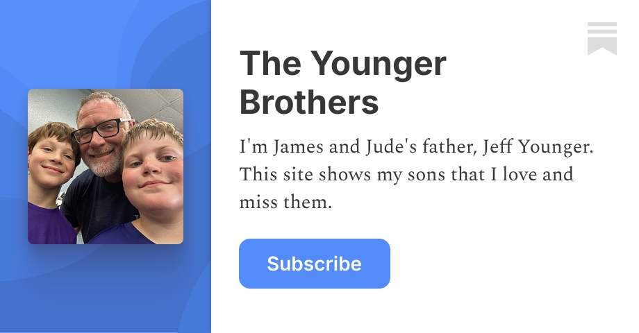 The Younger Brothers | Jeff Younger | Substack