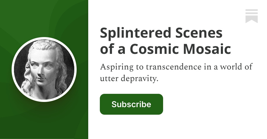 Splintered Scenes of a Cosmic Mosaic | Young Porcellane | Substack