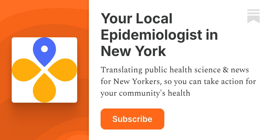 Your Local Epidemiologist-- New York | Katelyn Jetelina | Substack