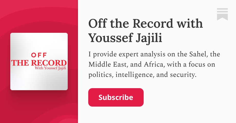 About - Off the Record with Youssef Jajili