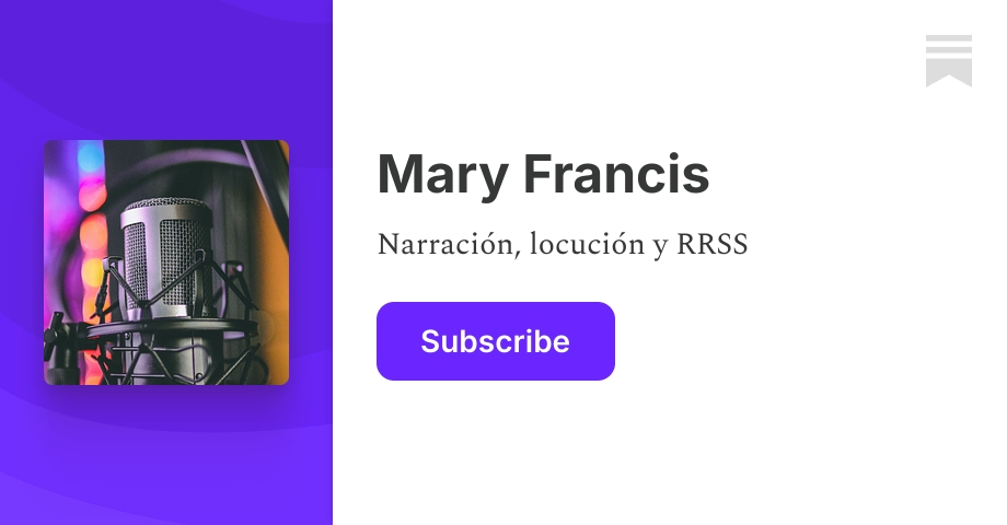 Mary Francis | Substack