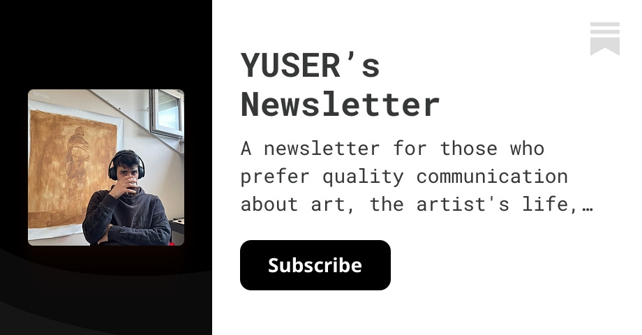 YUSER’s Newsletter | Substack
