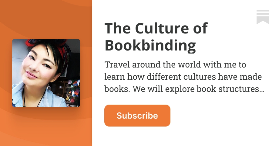 The Culture of Bookbinding | Yvette Ja | Substack