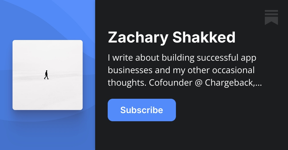 Zachary Shakked | Substack