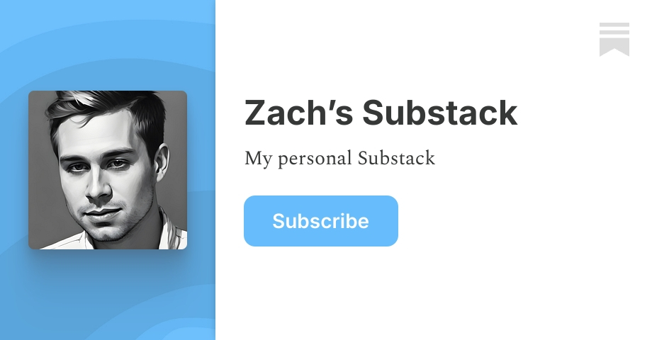 Zach’s Substack | Zach Odle | Substack