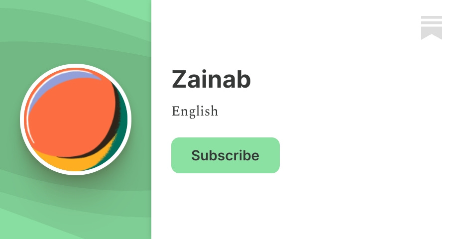 Zainab | Substack