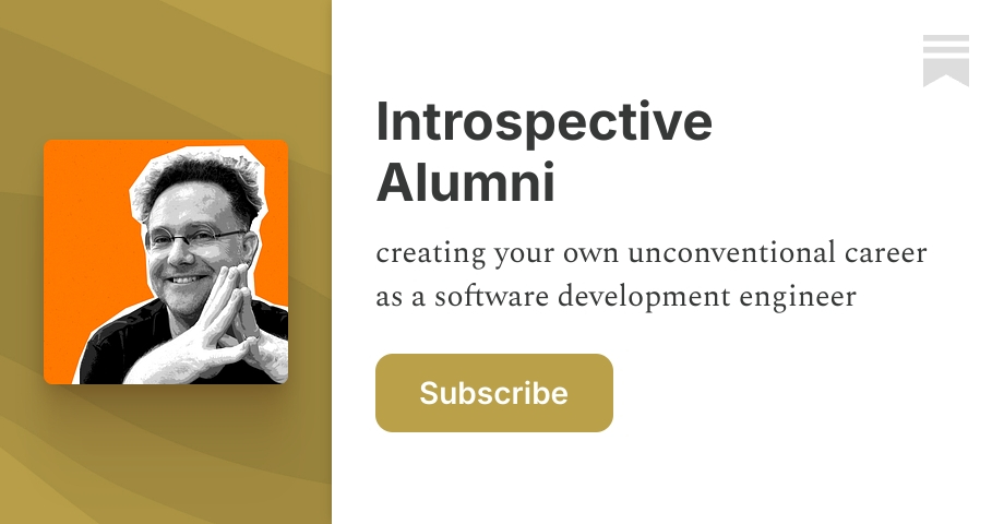 Introspective Alumni | Zeke Arany-Lucas | Substack