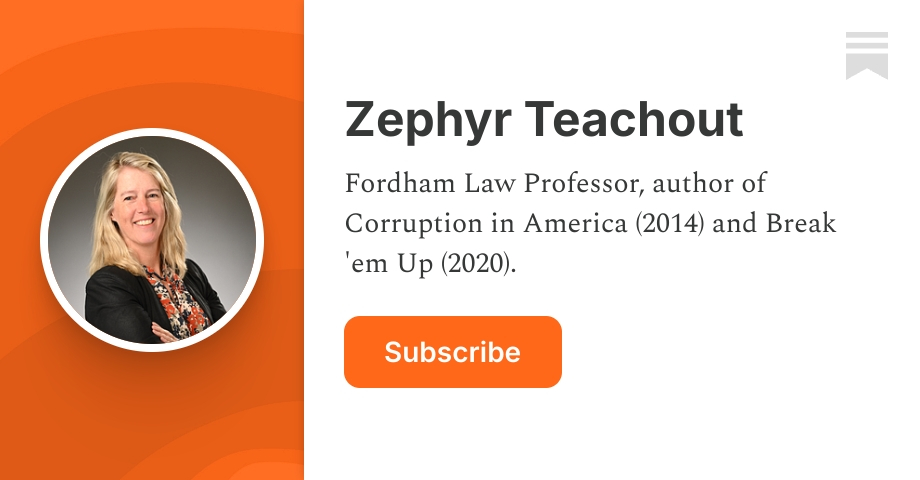 Zephyr Teachout | Substack