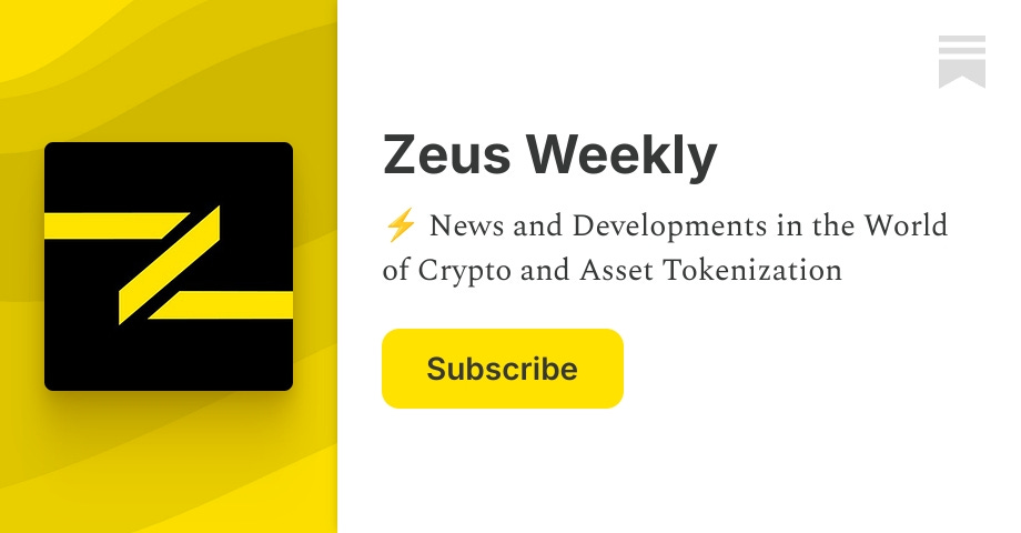 Zeus Weekly | Zeus Exchange | Substack