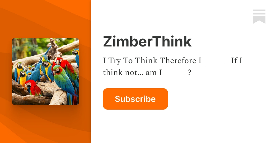 ZimberThink | Rafael Zimberoff | Substack