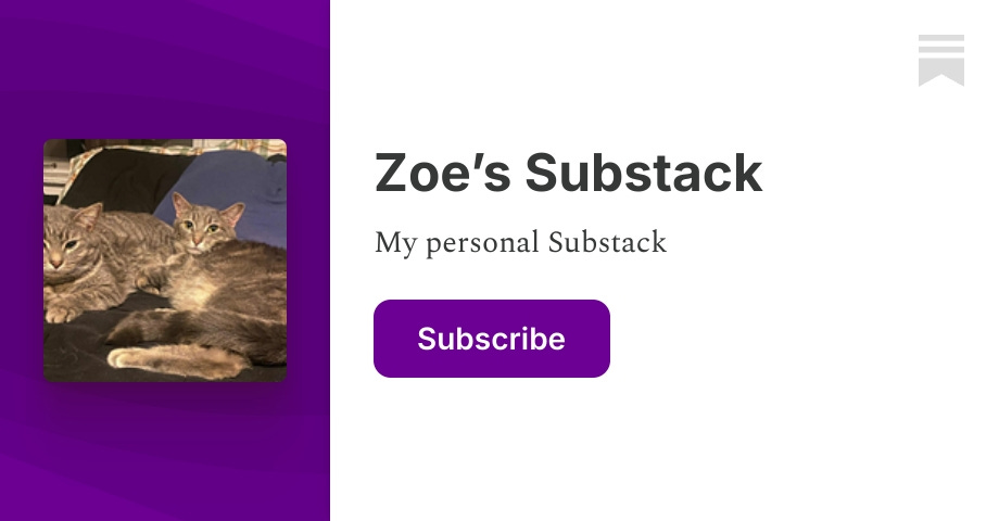 Coming soon - by Zoe Lemmon - Zoe’s Substack