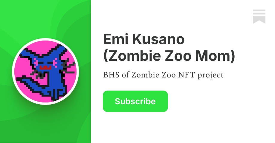 Emi Kusano (Zombie Zoo Mom) | Emi (Zombie Zoo Mom) | Substack