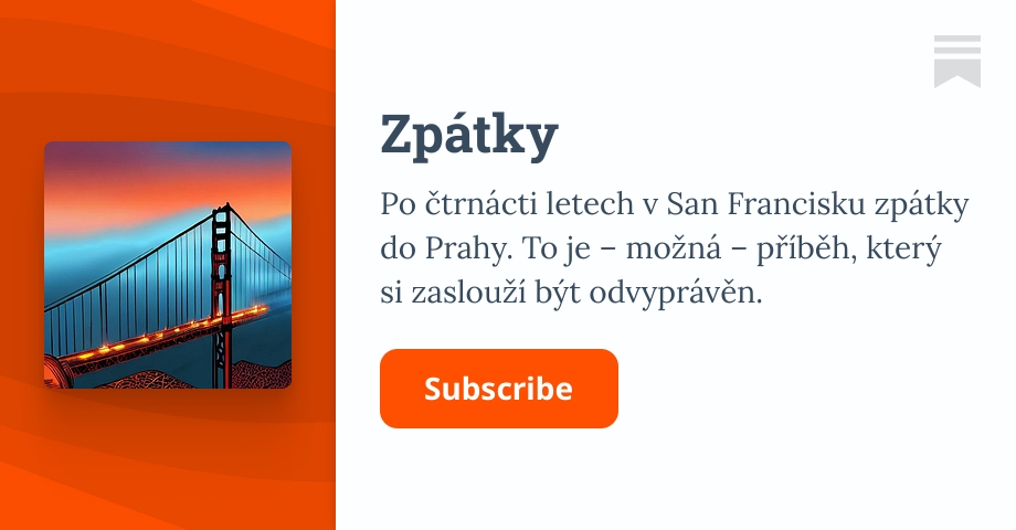 Zpátky | Petr Olmer | Substack