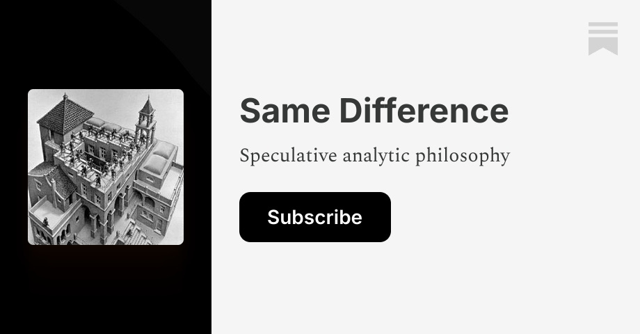 Same Difference | Sarah Valdman | Substack