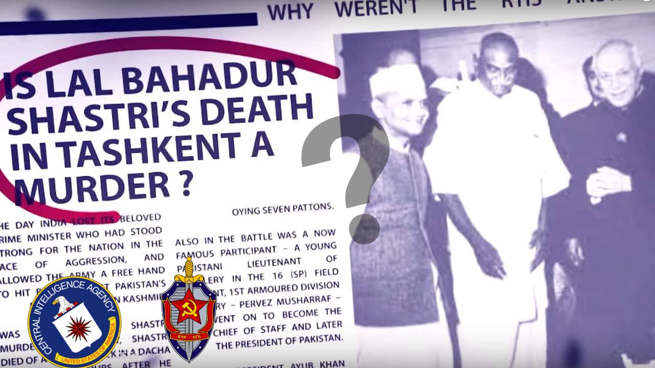 Is Shashtri's Death in Tashkent A Murder?