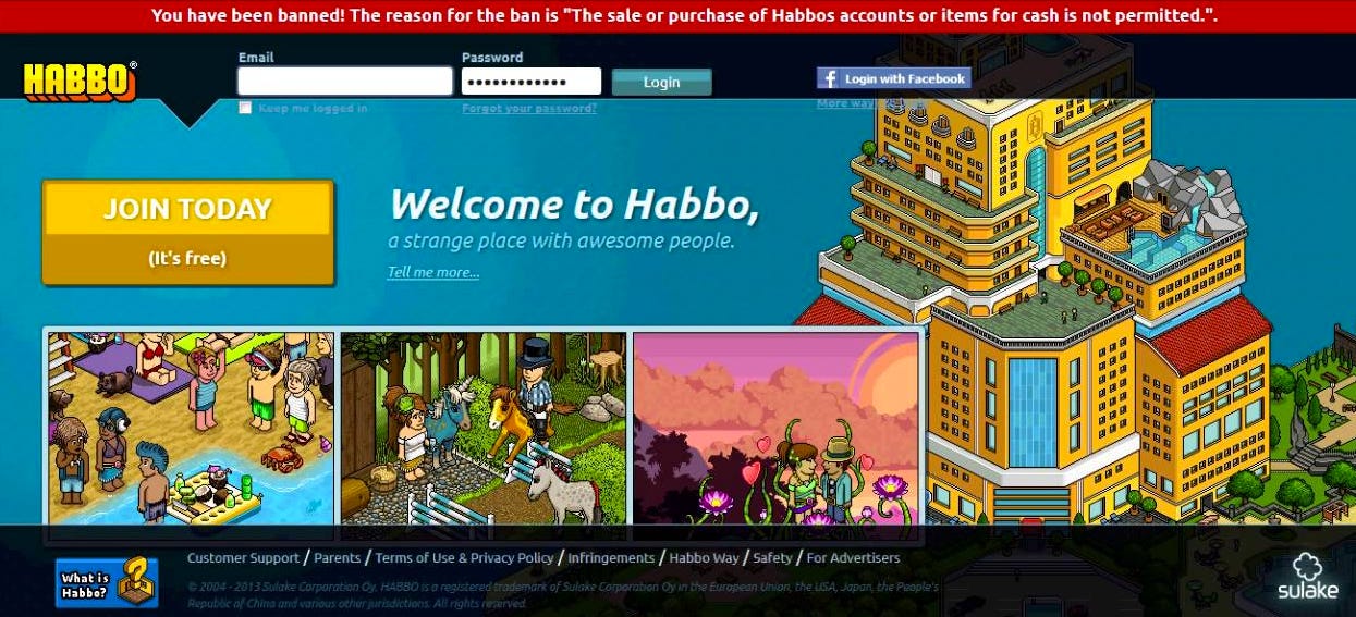 El Declive de los Mundos Virtuales: Escándalos Sexuales, #SaveHabbo y el Mercado Negro🇪🇸