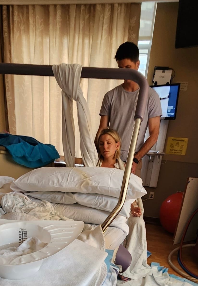 Our birth story. - by Sam Bleiweis - ALL OF THAT TO SAY