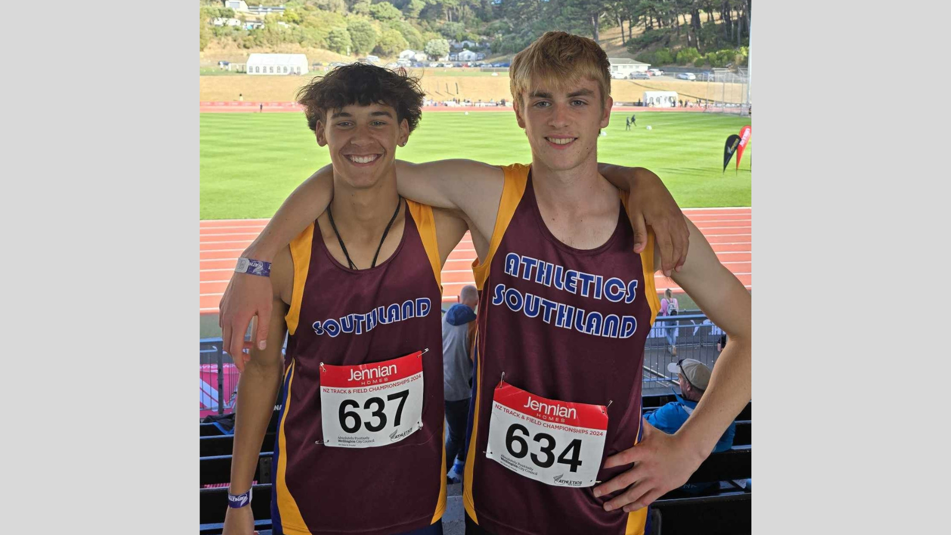 Two national selections, one small town school