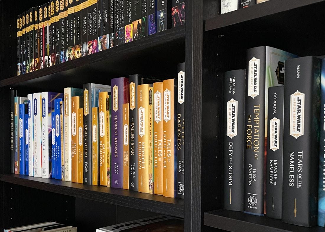 Star Wars canon book timeline - by Chelsea Zukowski