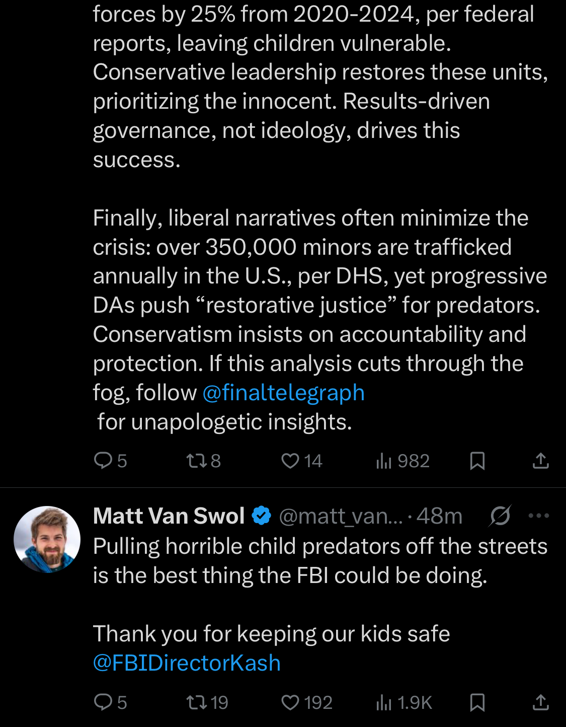 🚨BREAKING 🚨FBI Director Kash Patel and Attorney General Pam Bondi Arrested 205 Child Sex ...