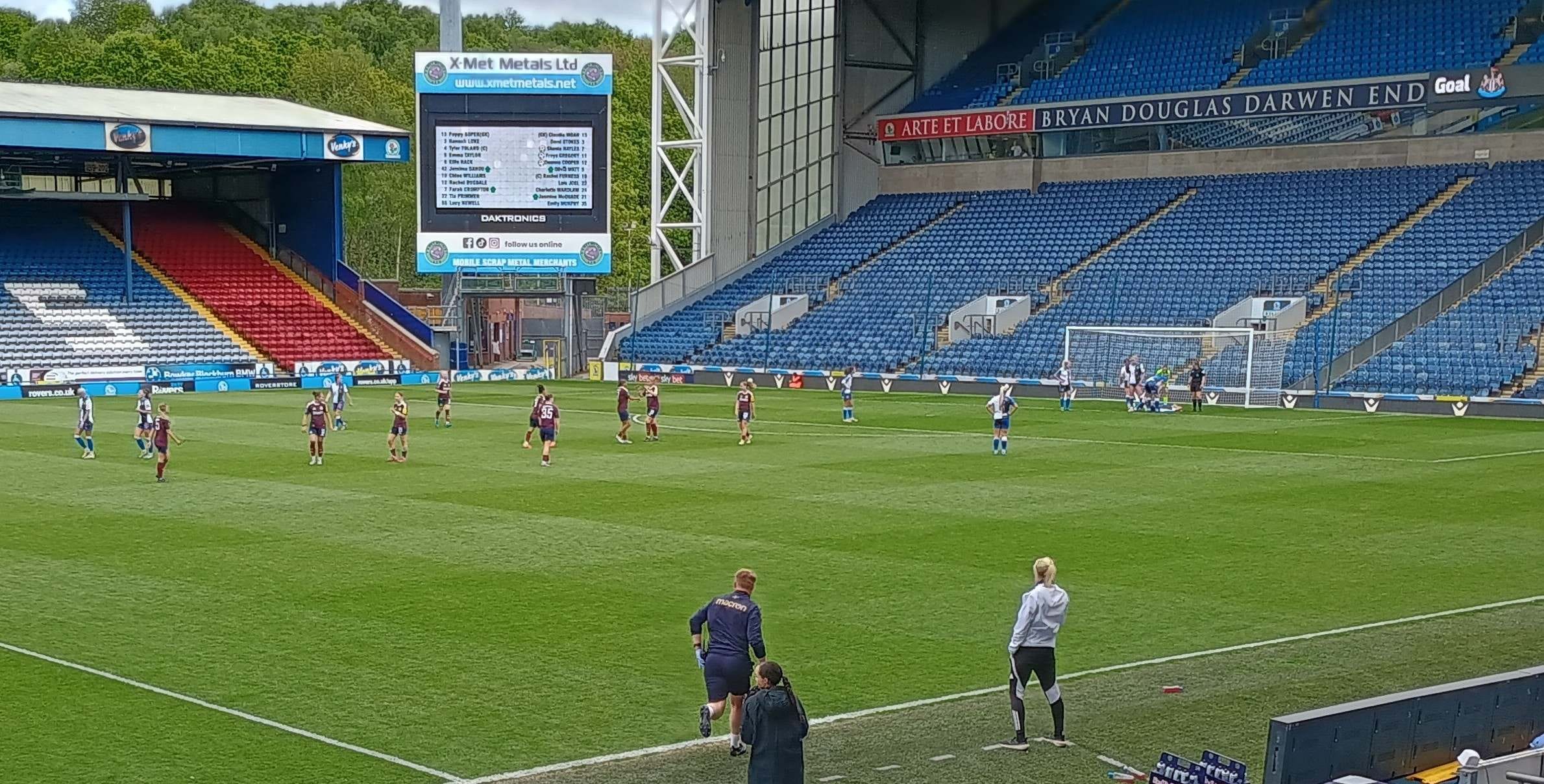 Howay the Lasses -Blackburn Rovers WFC 1-5 NUWFC