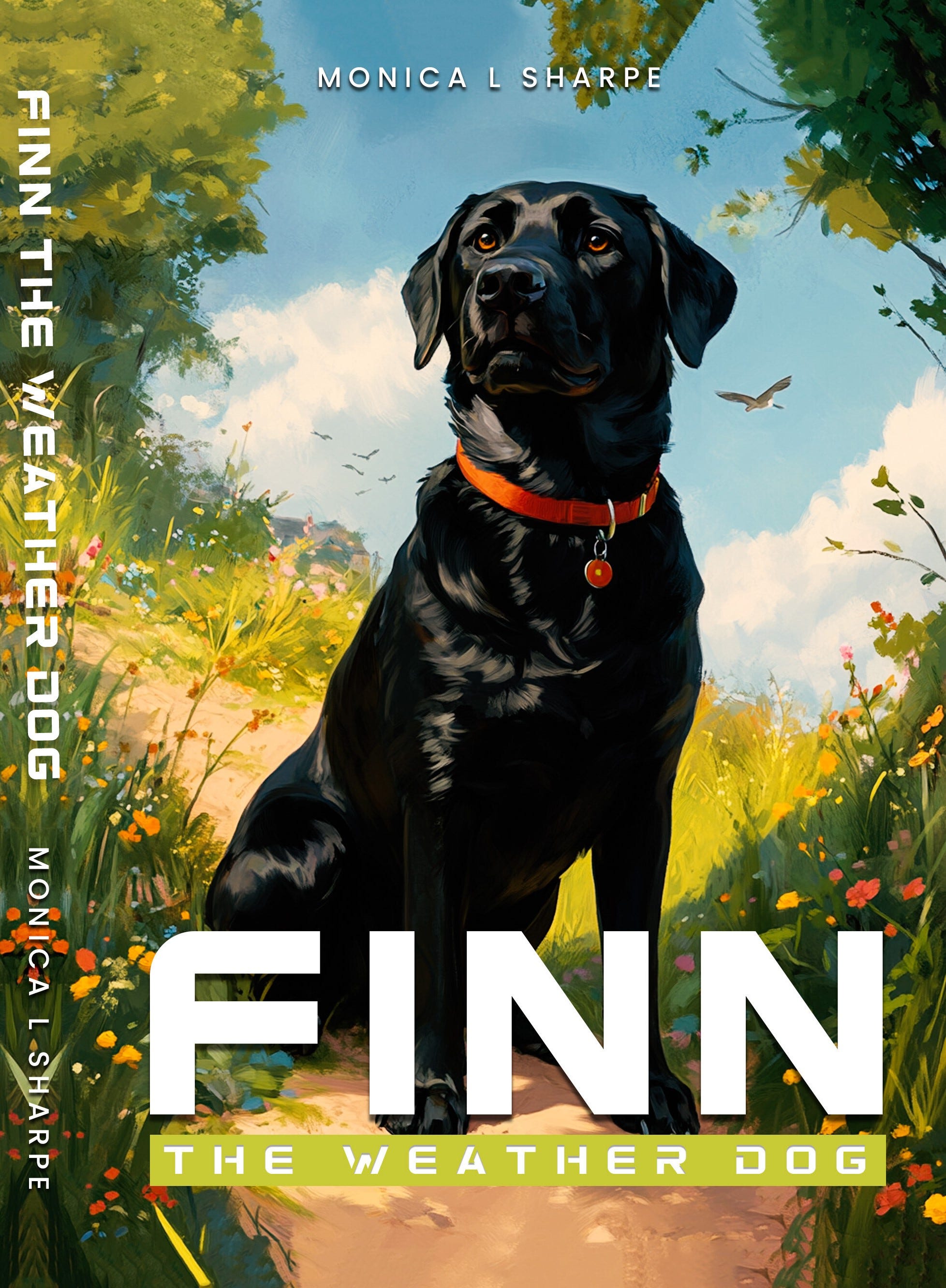 Finn the Weather Dog - by Monica Sharpe