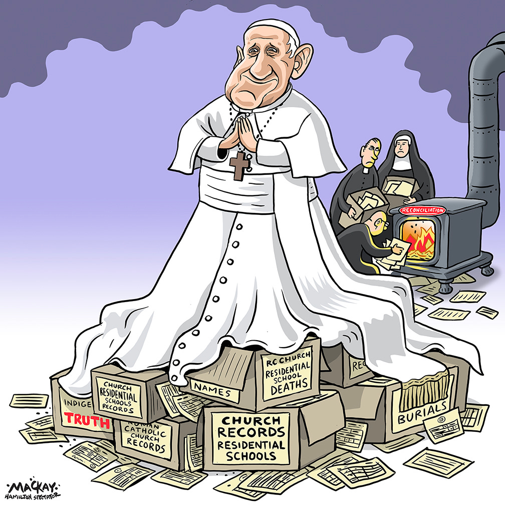 Pope Francis Editorial Cartoon Gallery