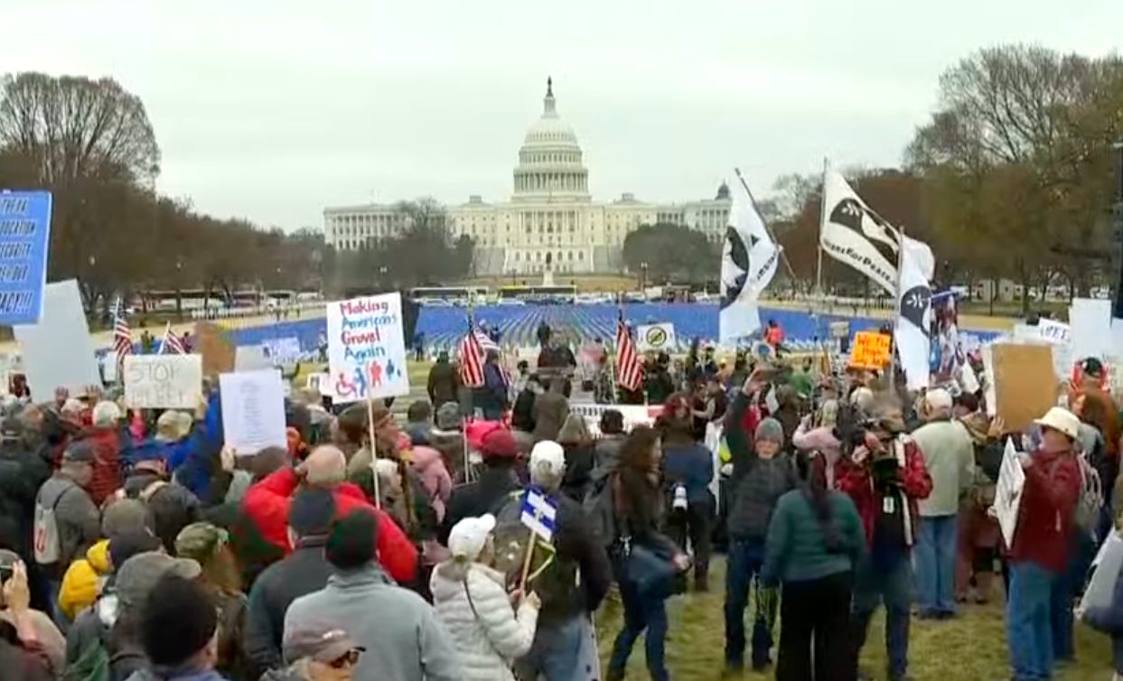 Veterans Rally in D.C. Calls for Action Against Government Corruption
