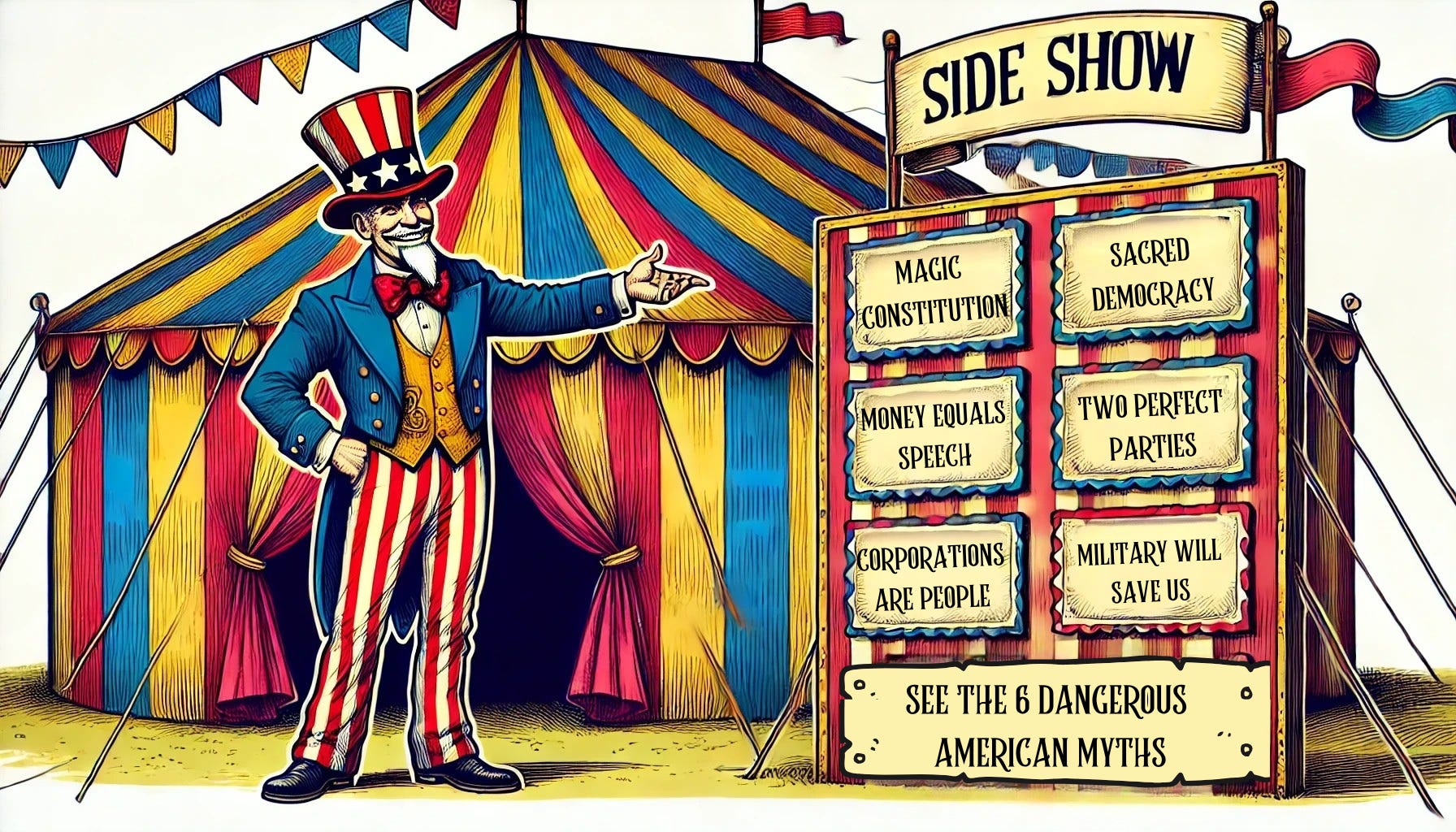 The 6 Most Dangerous Myths About America - N.U.T.S. Stack