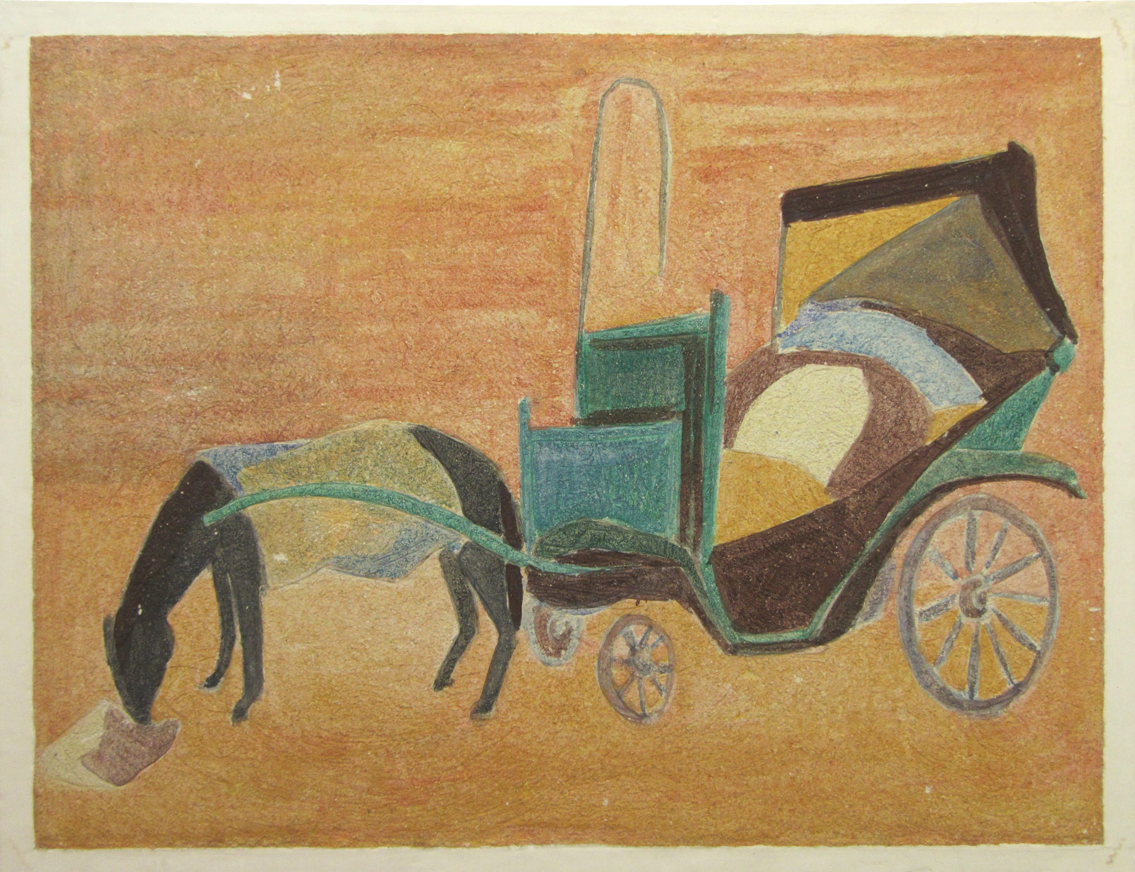 Two Fresco Paintings by Harald Sandberg
