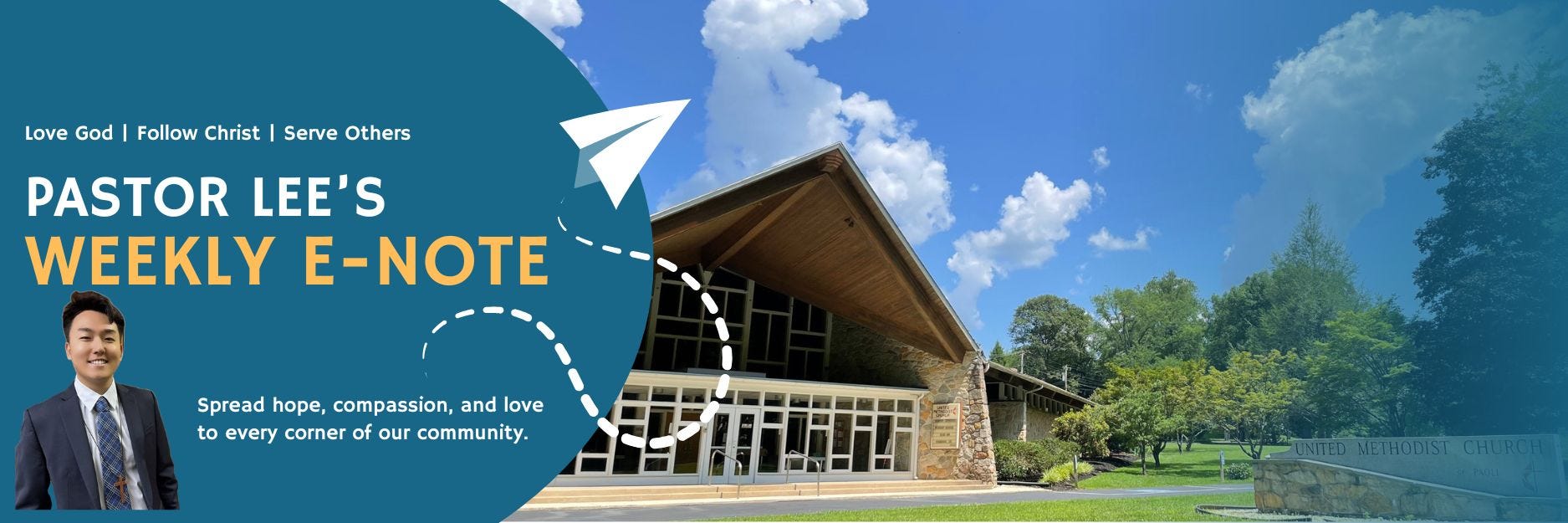 Weekly Update from Pastor Lee - by Rev. YoungHak Lee