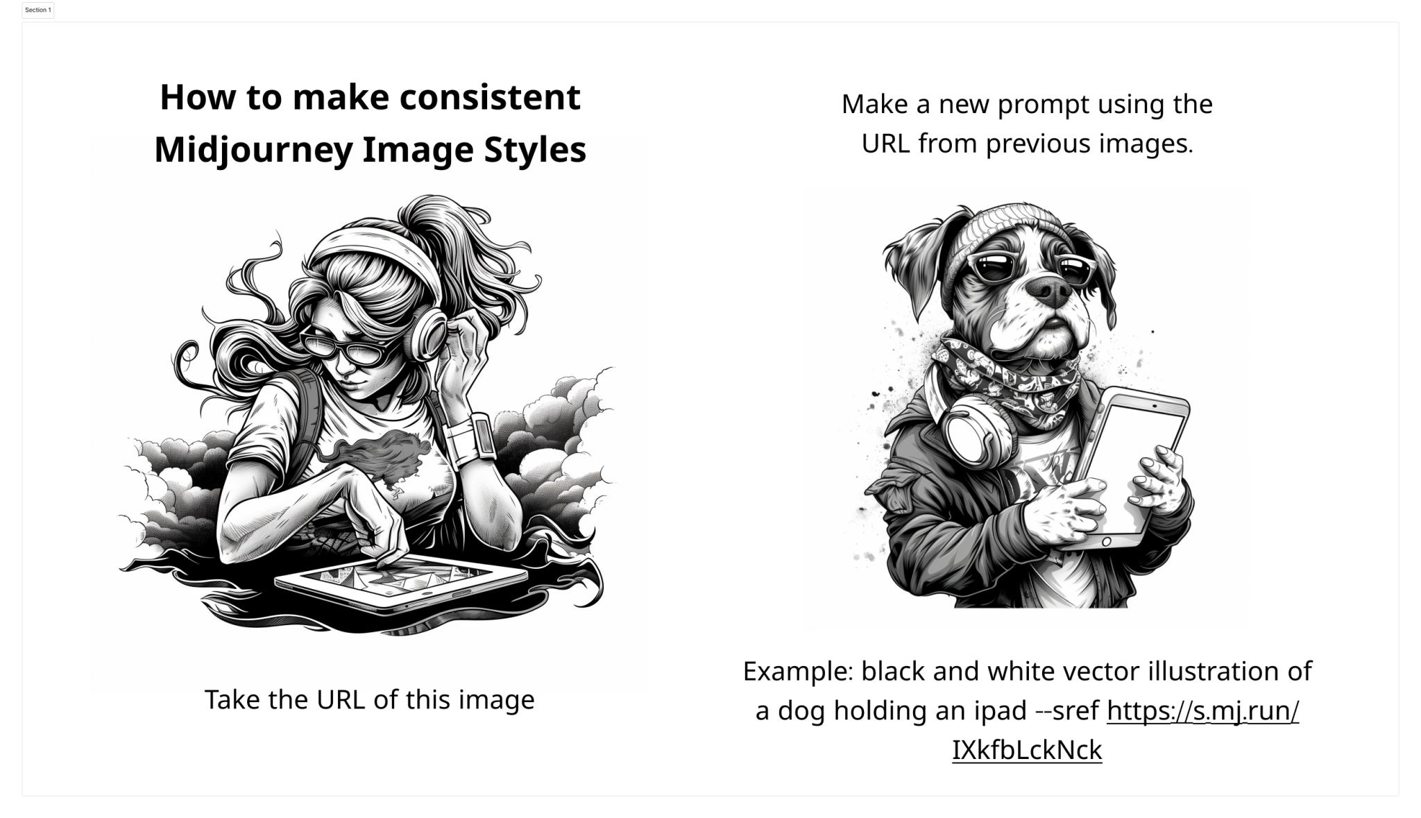 5 Steps to Make Consistent Visual Styles with Midjourney Using the new --sref tag
