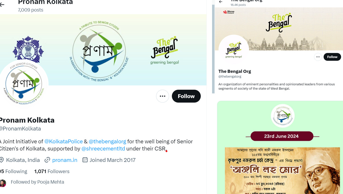 Pronam – an initiative of Kolkata Police which is a game changer for ...