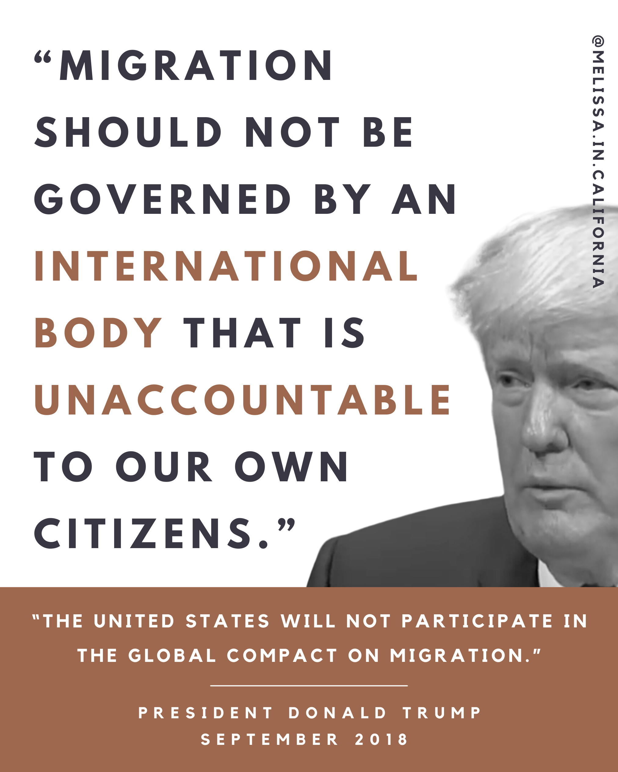 The US's Relationship with the UN's "Global Compact for Safe, Orderly ...