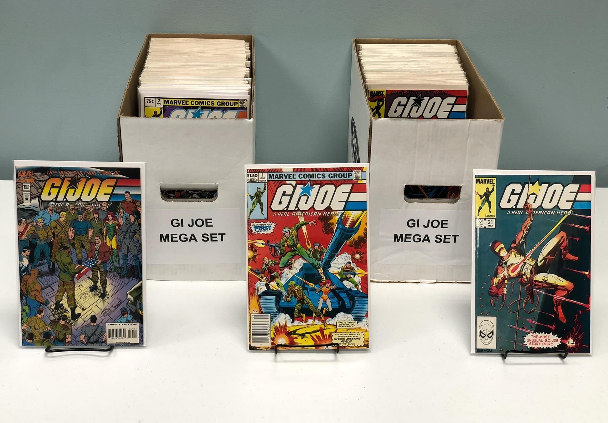 THE MEGA GI JOE Comic Run! - by Trey Gillon