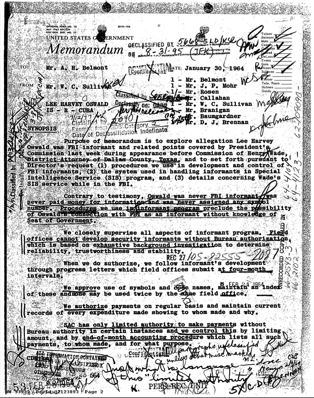 FBI Informant 179 - The Untold Oswald Story That Is The Key To ...