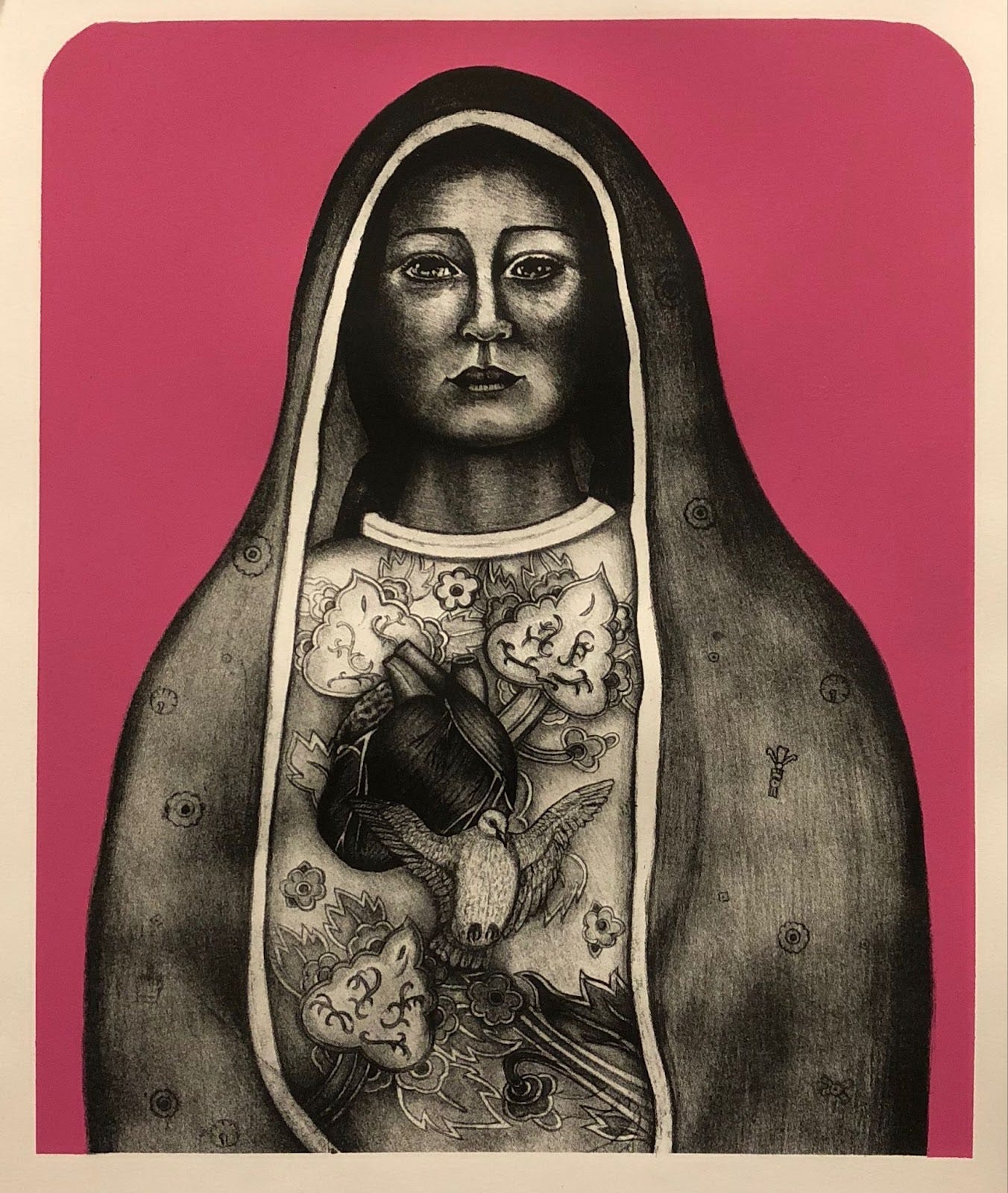 Latina Artist and Art Educator Santa Barraza Has an Illustrious Career