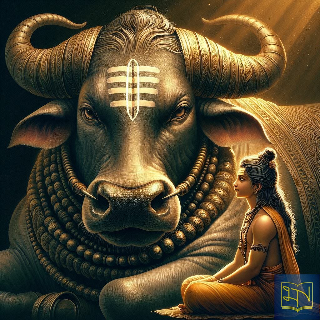The five forms of Mahadeva - by BharatNarratives
