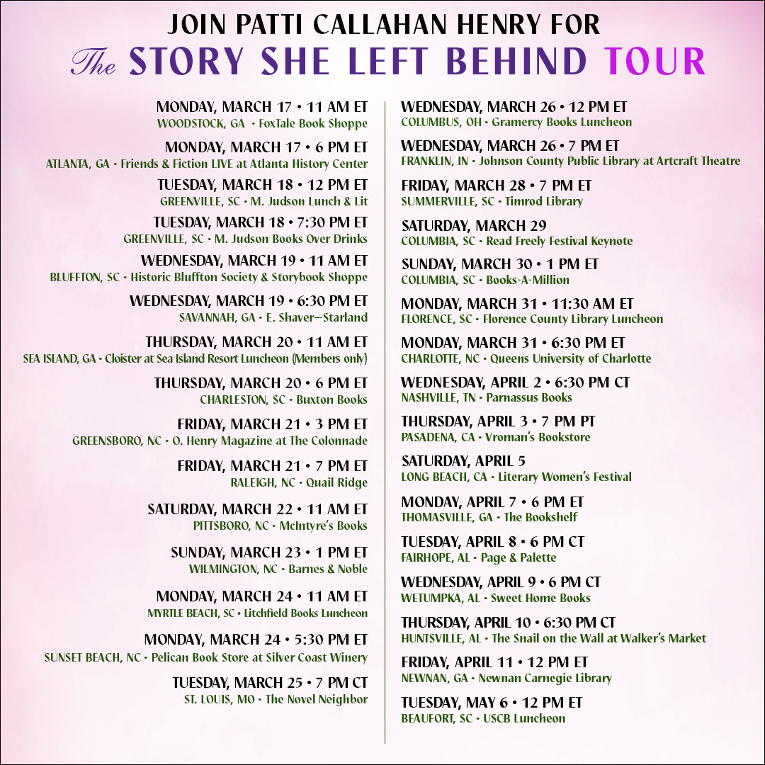 Let’s Talk About It - Patti Callahan Henry