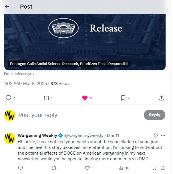 Wargaming Weekly #017: Is DOGE a threat to the future of American wargaming?