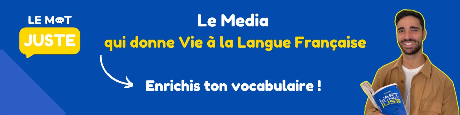 5 Mots pour booster ton vocabulaire😉 - Le Mot Juste