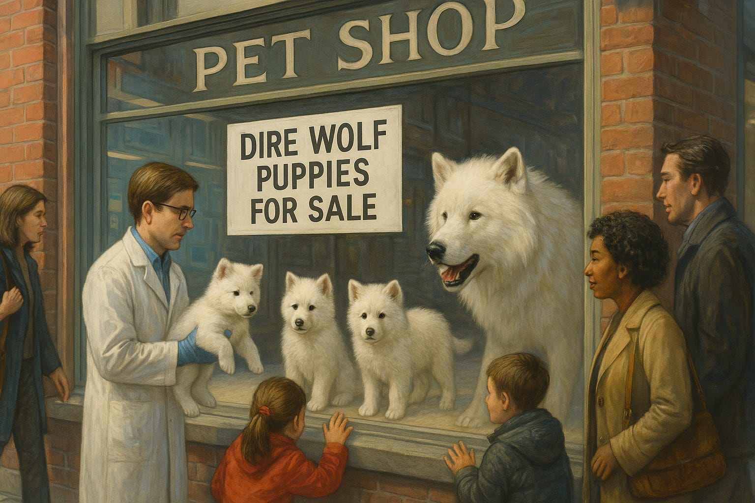 FACT: NO, THE DIRE WOLF IS NOT BACK - by James Bessinger