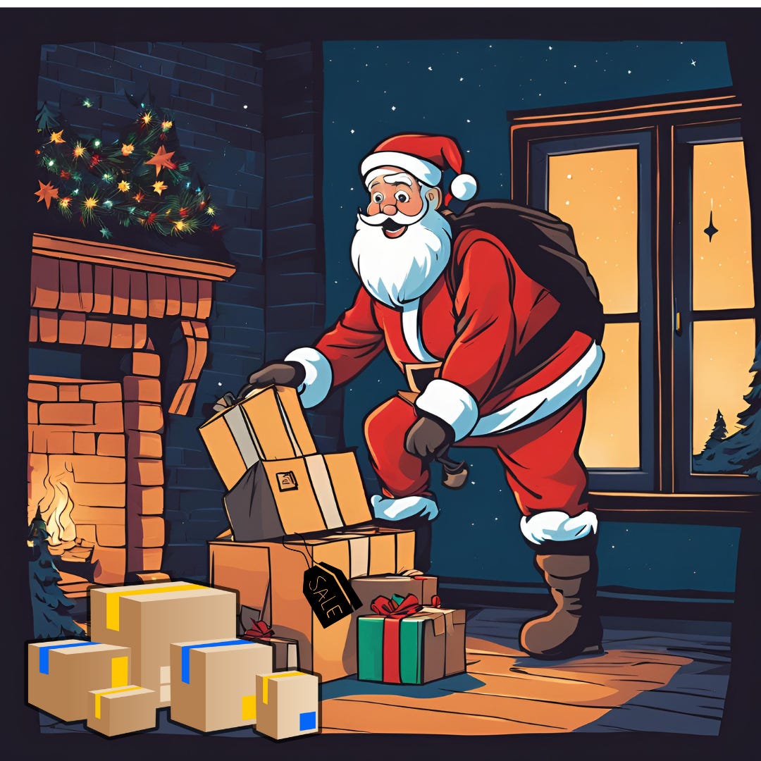 Is Jeff Bezos our new Santa Claus? - by RM. - Cascadia.
