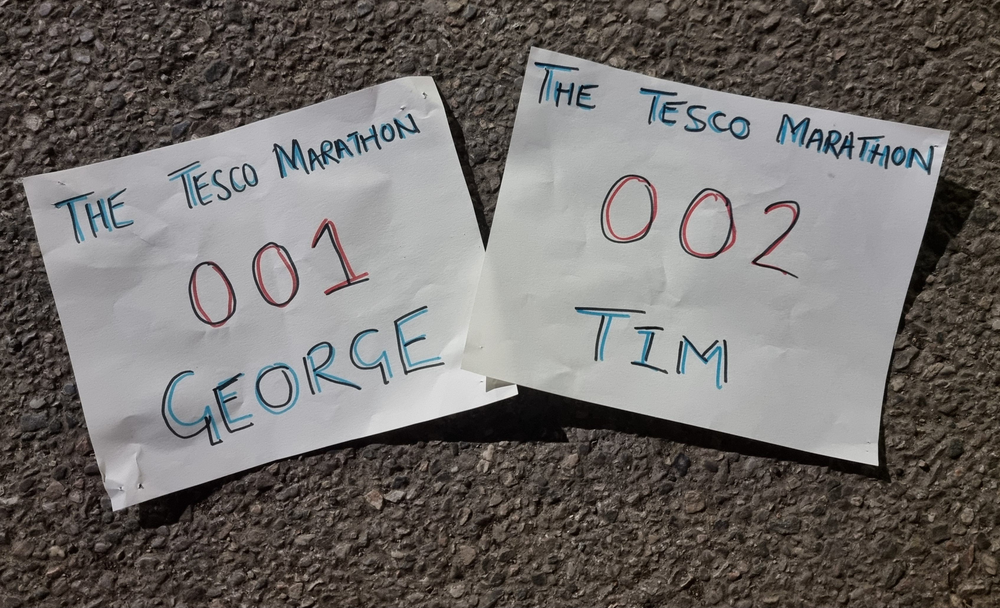 The Tesco Car Park Marathon - by George Mahood
